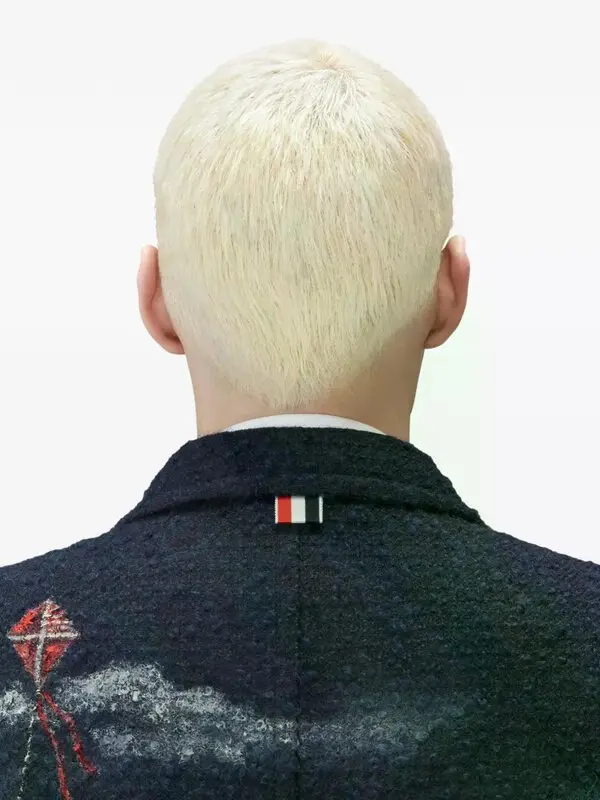 Thom Browne Nantucket Bouclé Scenic Coat