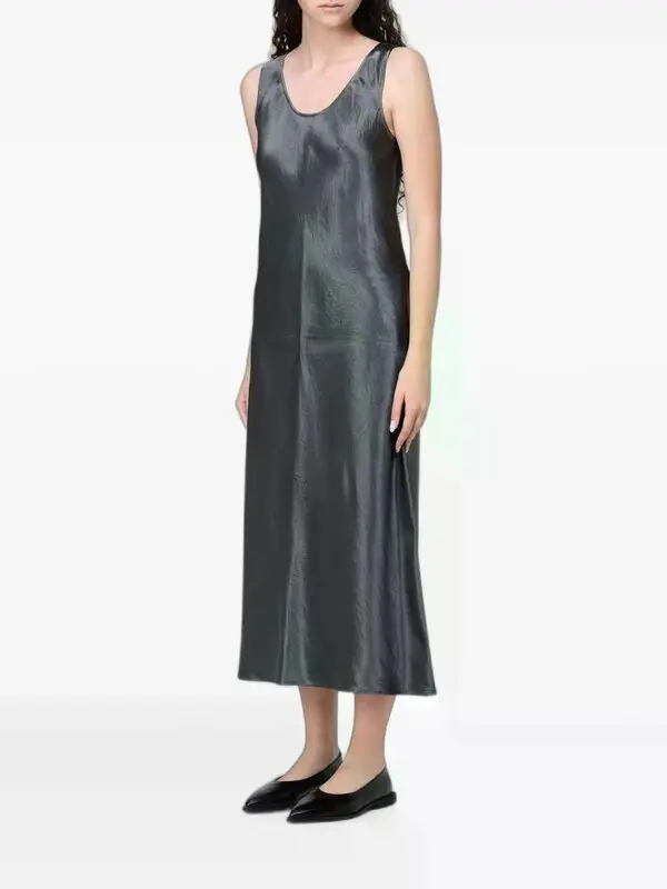Max Mara Satin Midi Dress