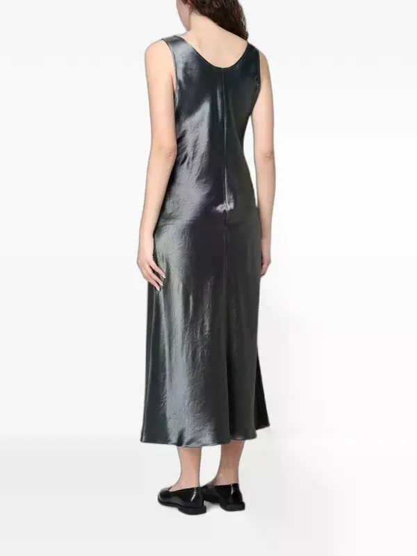 Max Mara Satin Midi Dress