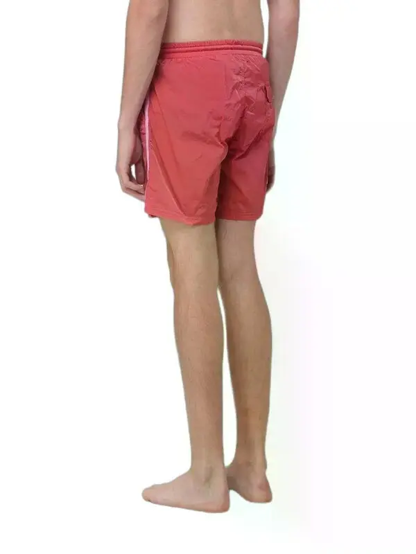 BLAUER. Swim Shorts With Side Stripe Detail