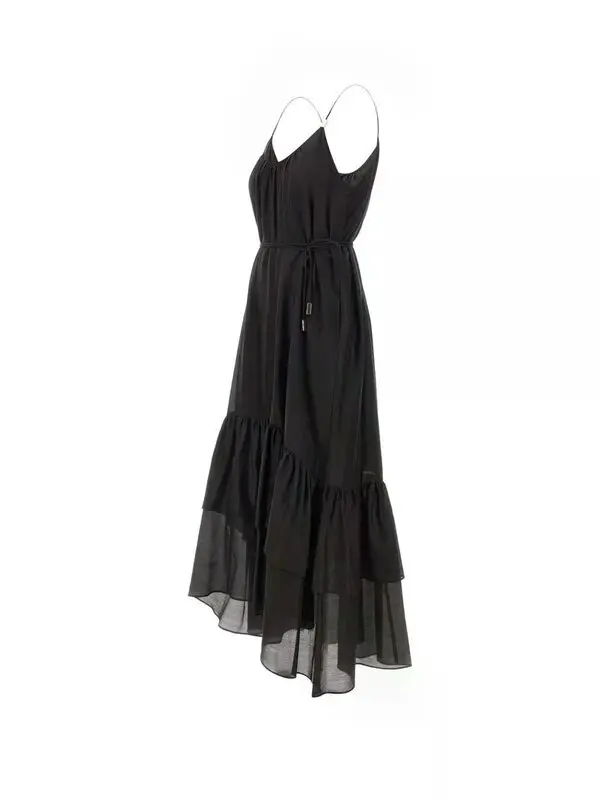 Liu Jo Ruffled Muslin Maxi Dress