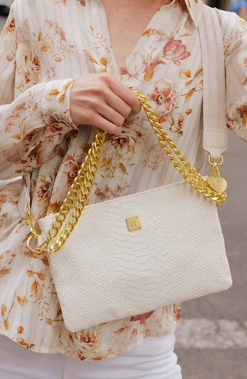 THINK ROYLN Almost Famous Quilted Leather Crossbody Bag