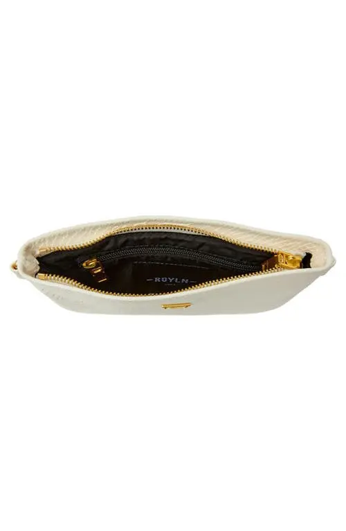 THINK ROYLN Almost Famous Quilted Leather Crossbody Bag