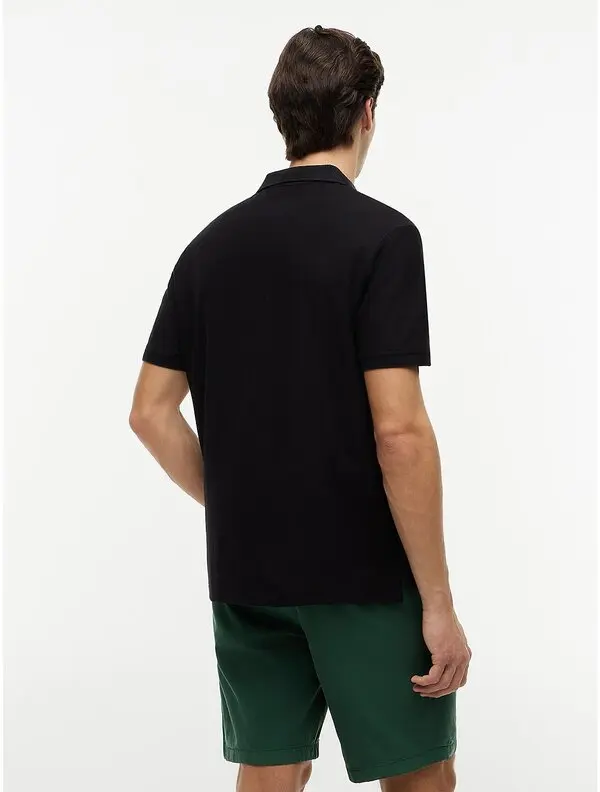 Tommy Hilfiger Classic Fit Open Placket Crepe Polo