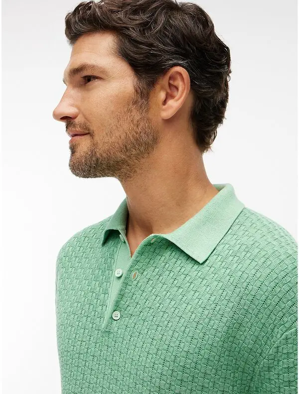 Tommy Hilfiger Relaxed Fit Garment-dyed Sweater Polo