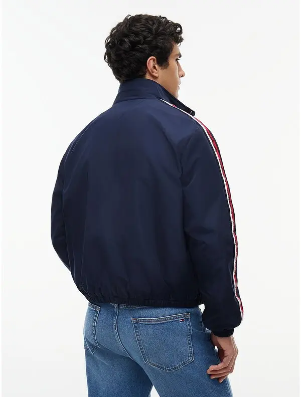 Tommy Hilfiger Logo Tape Zip Jacket