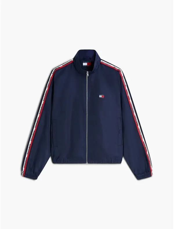 Tommy Hilfiger Logo Tape Zip Jacket