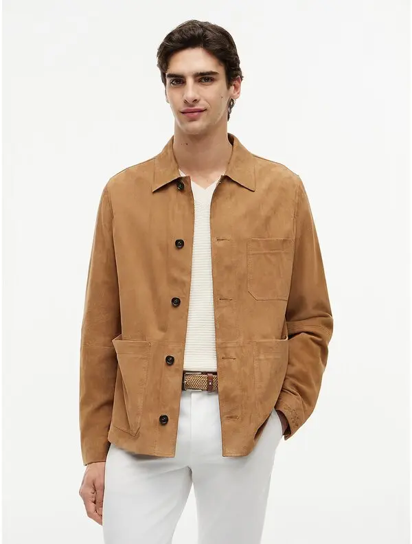 Tommy Hilfiger Suede Chore Jacket