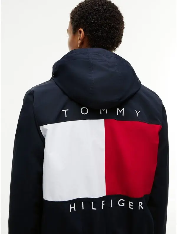 Tommy Hilfiger Water-repellent Flag Logo Regatta Jacket