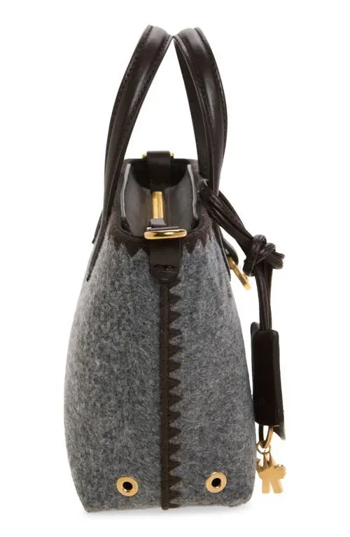 Moncler Very Micro Felt Tote Bag