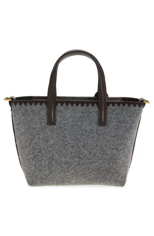 Moncler Very Micro Felt Tote Bag