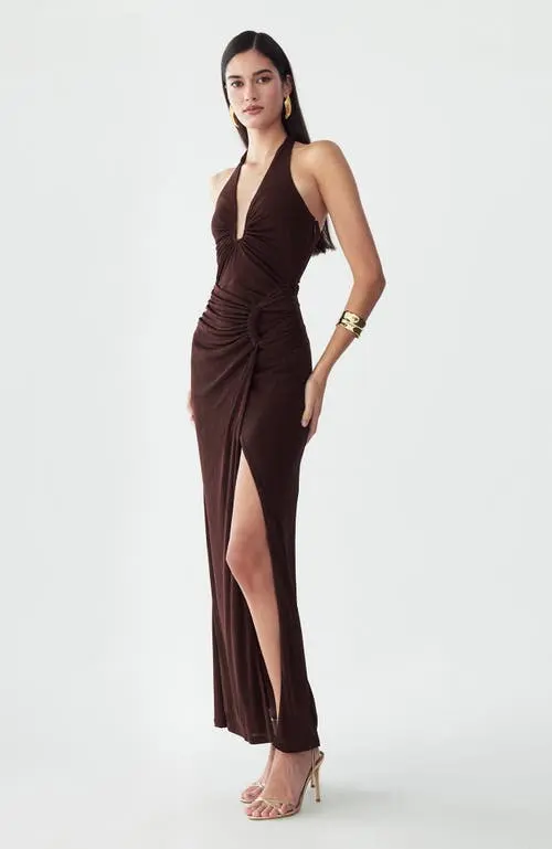BWLDR Dakota Maxi Dress - Chocolate