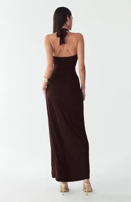 BWLDR Dakota Maxi Dress - Chocolate