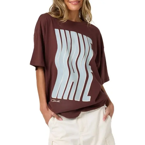 O'Neill Wave Oversized Graphic T-shirt