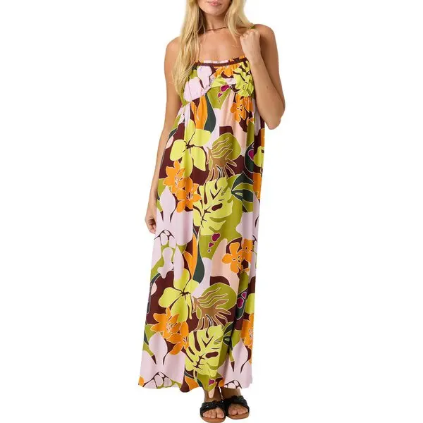 O'Neill Natasha Tropical Maxi Dress