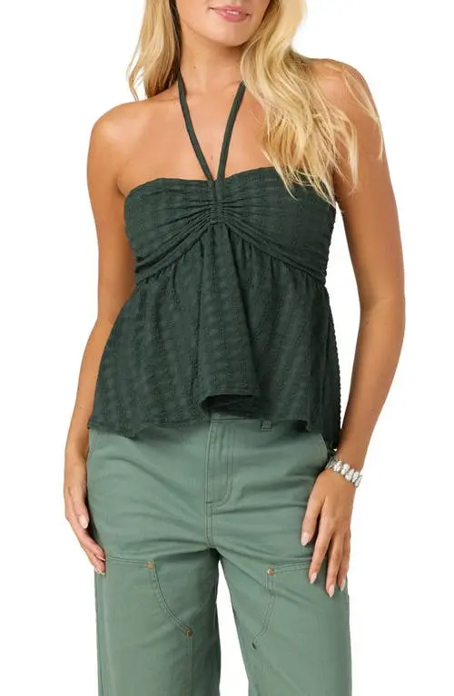 O'Neill Junie Halter Tank - Hunter Green