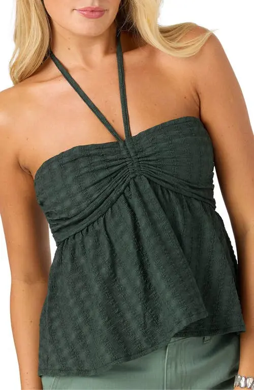 O'Neill Junie Halter Tank - Hunter Green