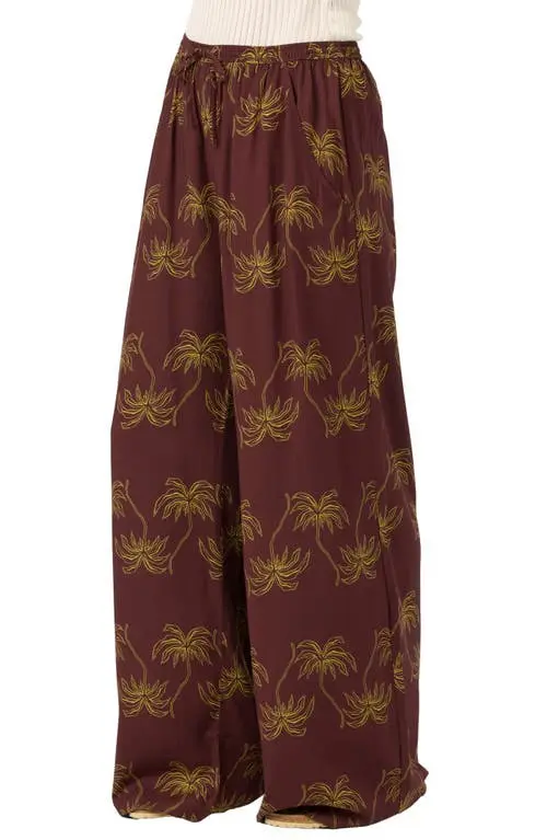 O'Neill Rosalie Palm Stripe Pants