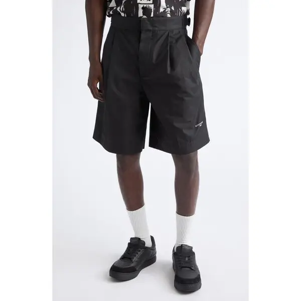 Givenchy Cotton Poplin Bermuda Shorts - Black