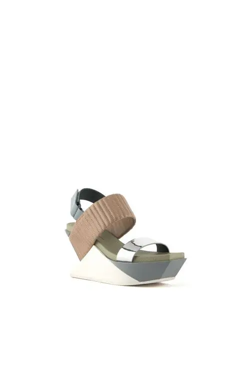 United Nude Delta Wedge Puffier Sandals - Sierra