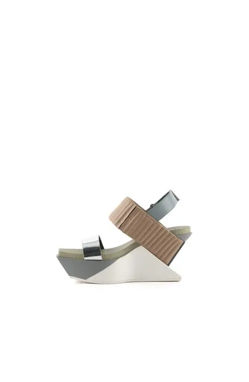 United Nude Delta Wedge Puffier Sandals - Sierra
