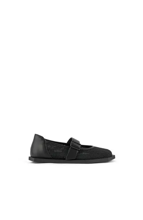 United Nude Poly Ballet Lo Slip Ons - Black