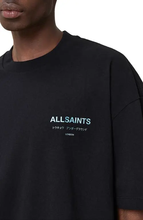 ALLSAINTS Underground Oversize Graphic T-shirt