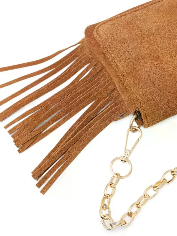 PEDRO DEL HIERRO Fringed Chain Shoulder Bag