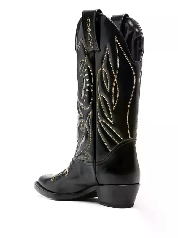 Dsquared2 70mm Cut-out Leather Mid-calf Boots