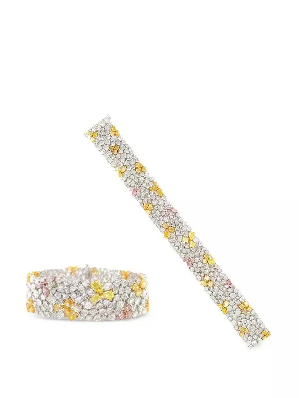 HYT JEWELRY Diamond Bracelet In 18k White Gold