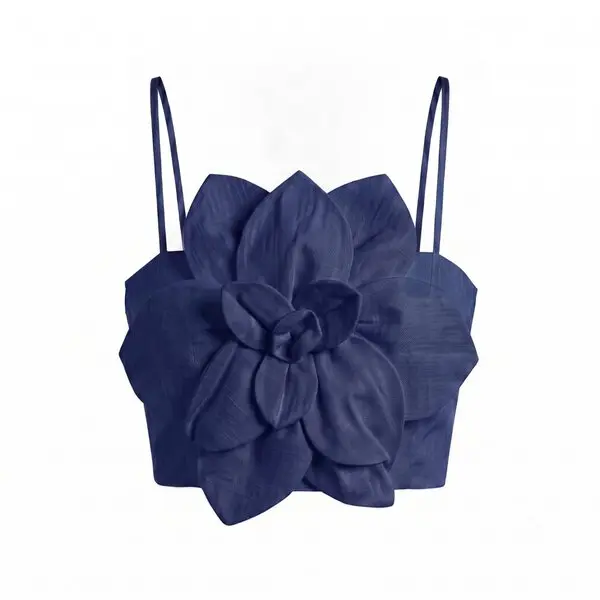 Yumi Kim Sahara Linen Top - Blue
