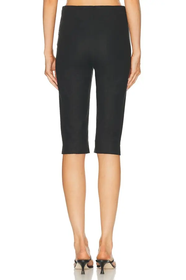 L'academie Anaia Linen Capri Pant