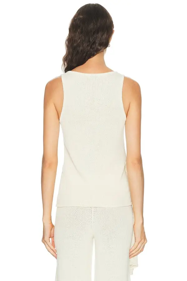 L'academie Lilyann Drape Tank