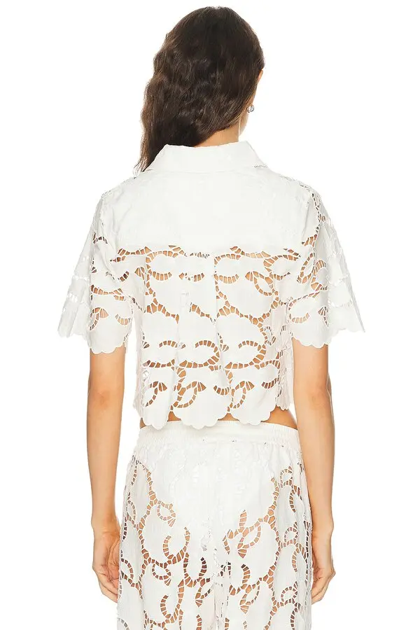 NICHOLAS Sonora Relaxed Crop Top