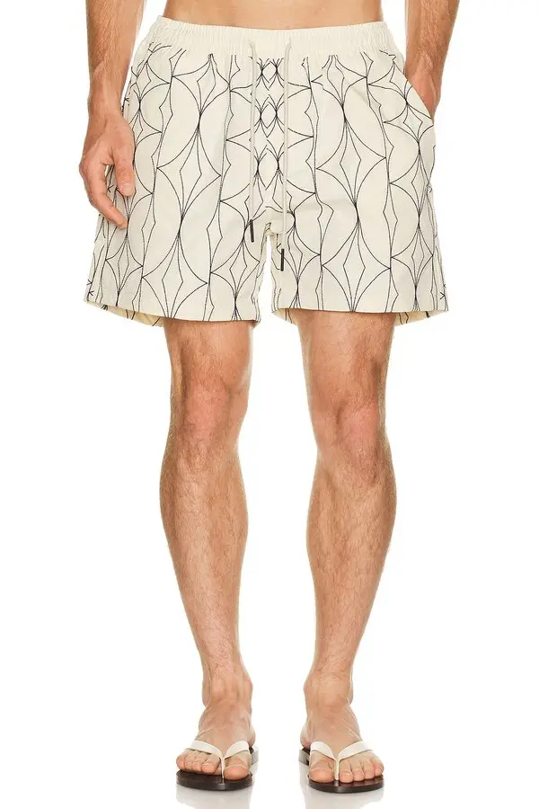 Oas Zefi Swim Shorts In Blue
