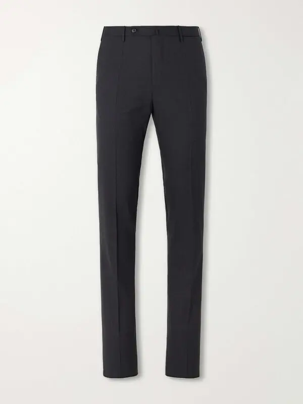 SLOWEAR Straight-leg Wool Suit Trousers