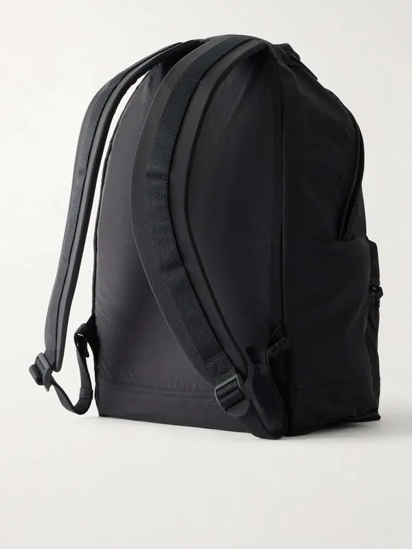 Stone Island Logo-appliqué Shell Backpack
