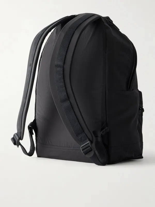 Stone Island Logo-appliqué Shell Backpack