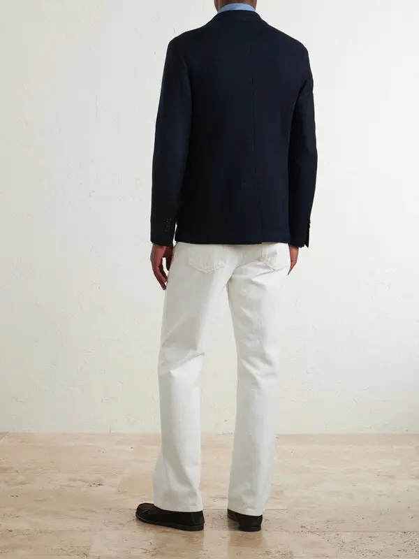 SLOWEAR Wool-blend Jersey Blazer