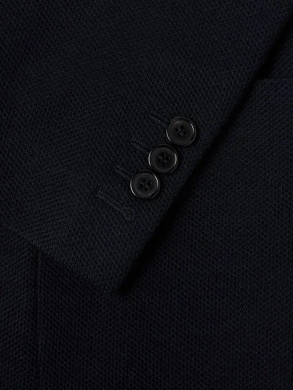 SLOWEAR Wool-blend Jersey Blazer