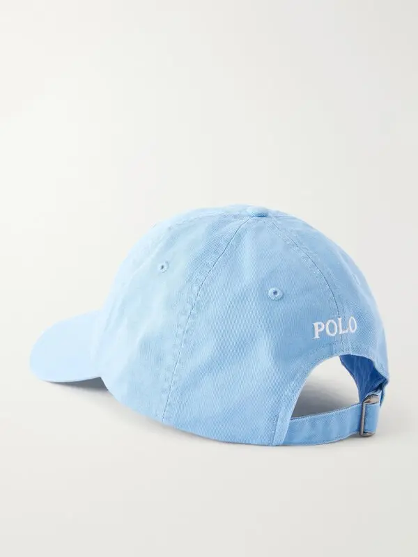 Polo Ralph Lauren Logo-embroidered Cotton-twill Baseball Cap