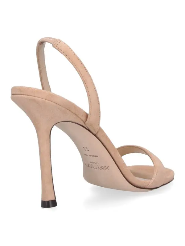 JIMMY CHOO Jenn 100 Slingback Stiletto Sandals