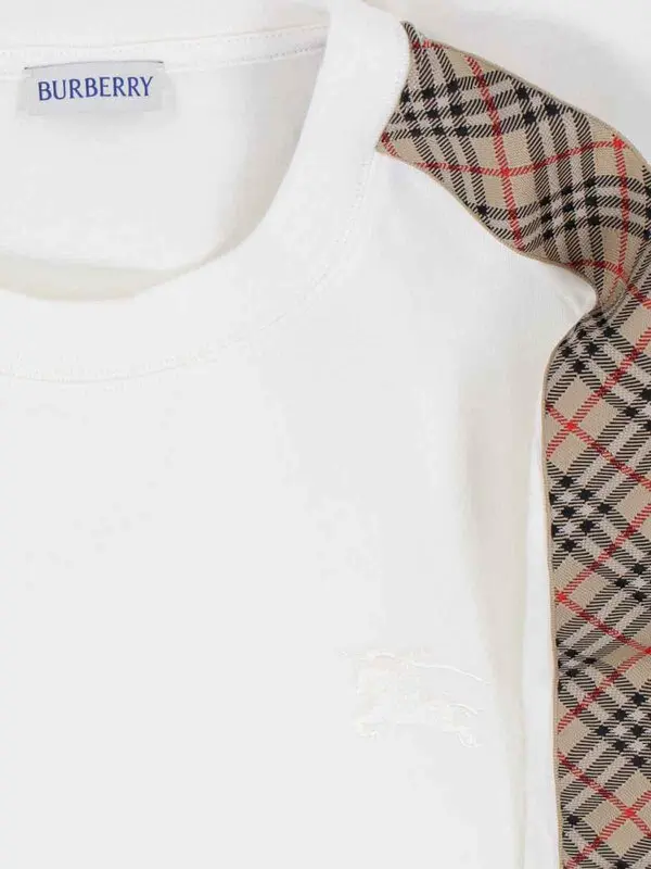 Burberry Crew Neck T-shirt "check