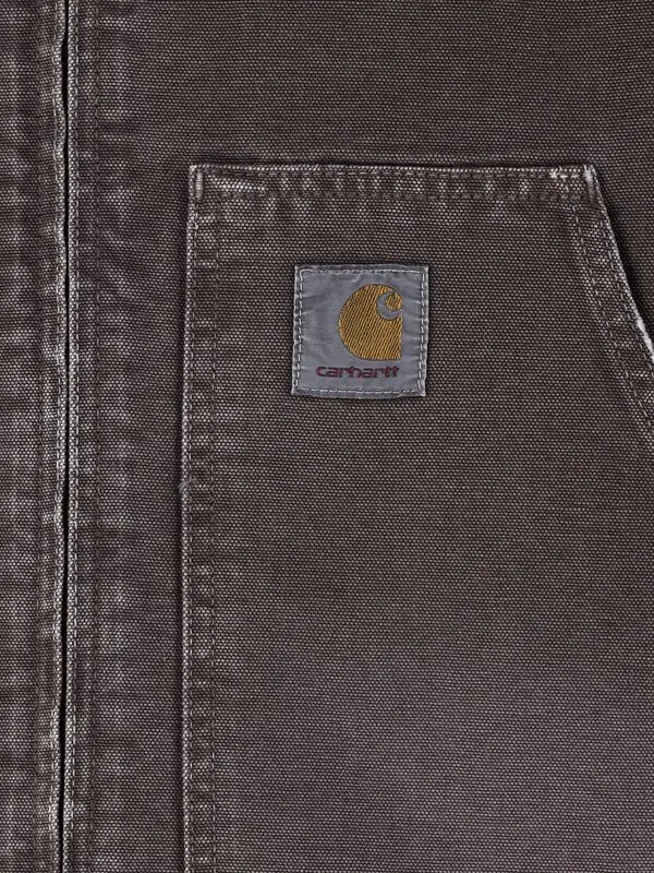 Carhartt Work In Progress Og Arcan" Organic Cotton Jacket - Brown