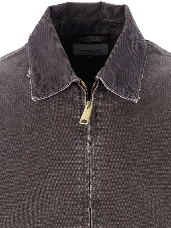 Carhartt Work In Progress Og Arcan" Organic Cotton Jacket - Brown