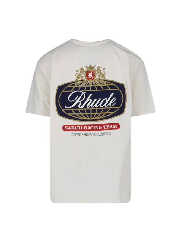 Rhude T-shirt "safari Crest - White