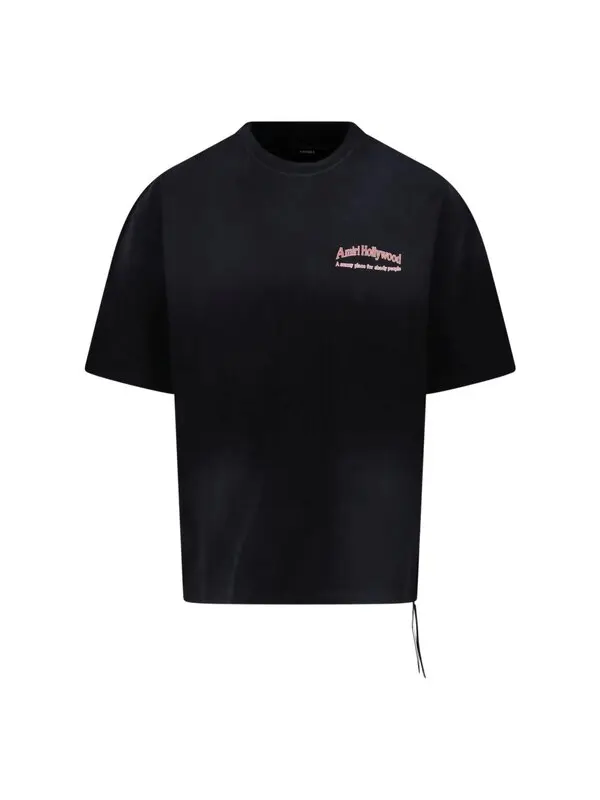 Amiri T-shirt "hollywood - Black