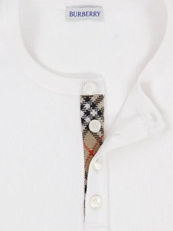 Burberry T-shirt "check - White