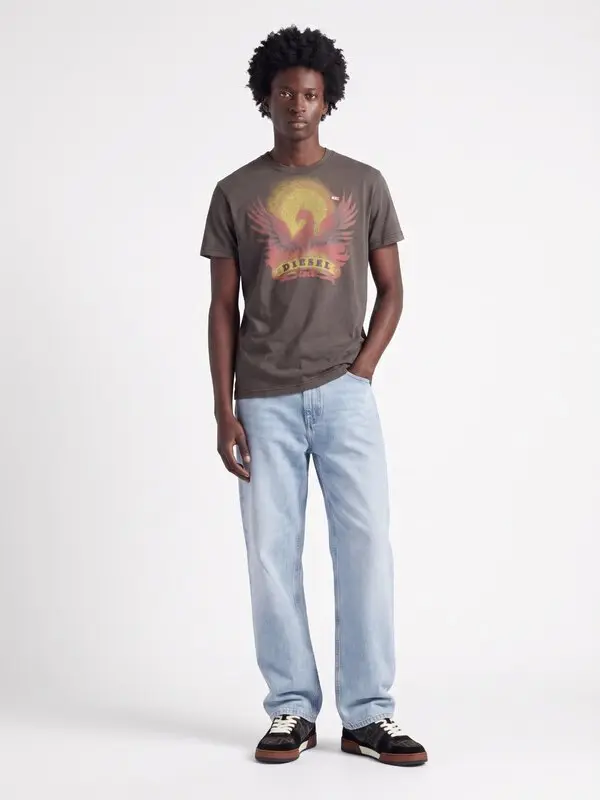 DIESEL® T-shirt "phoenix - Brown