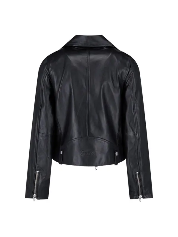 DIESEL® Biker Jacket In Leather "l-unatic